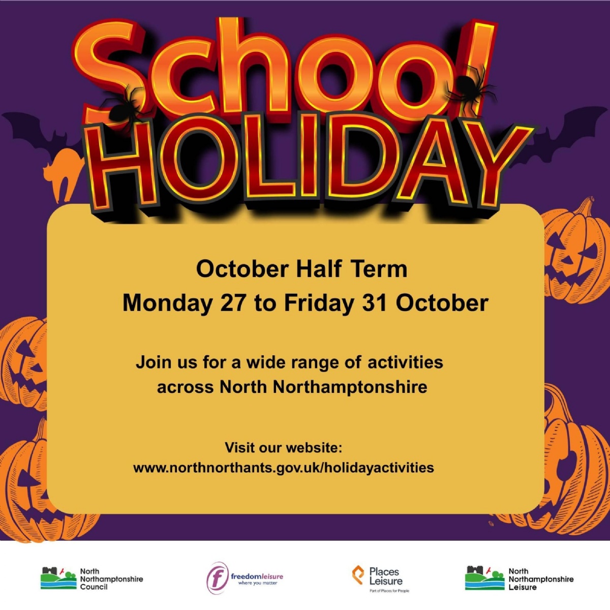 Red Kite Special Academy - October Half Term Activities